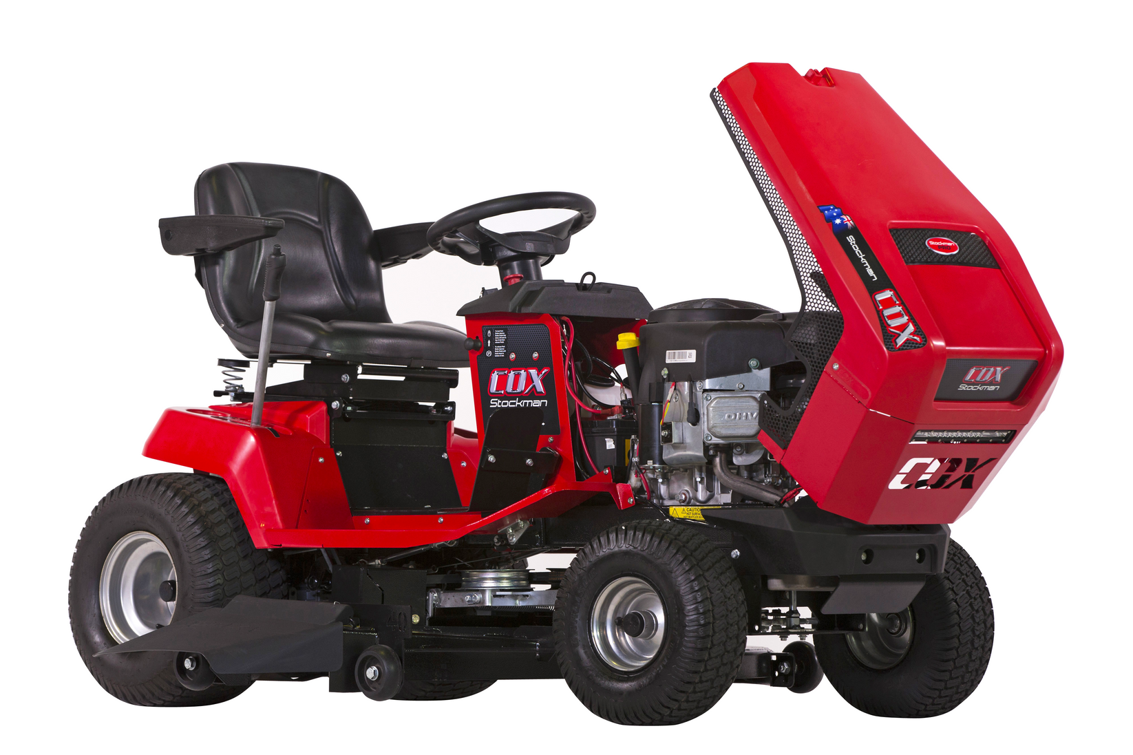 COX Stockman PRO 35”/40" V-Twin Diff-Lock Ride-On Mower – Ipswich Mower ...